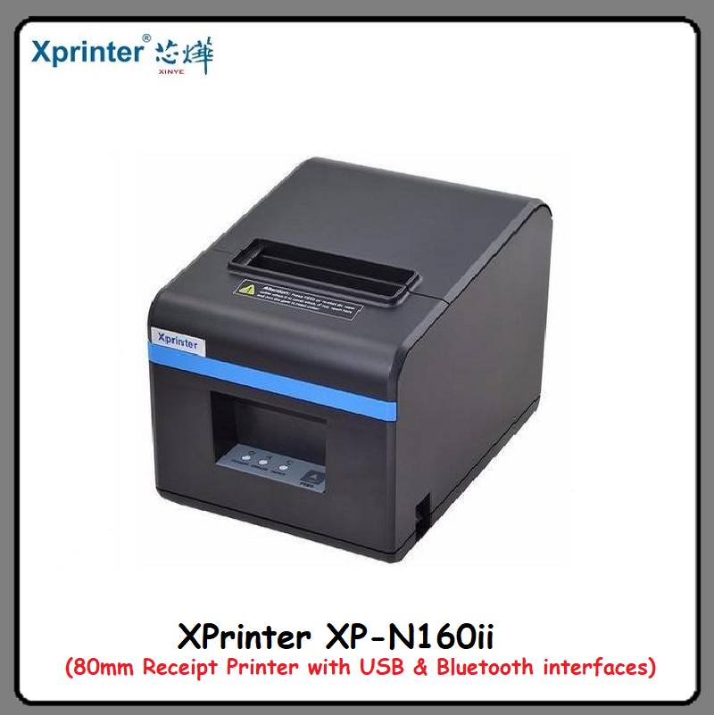Xprinter XP-N160ii Receipt Printer (USB + Bluetooth) – TTTECH